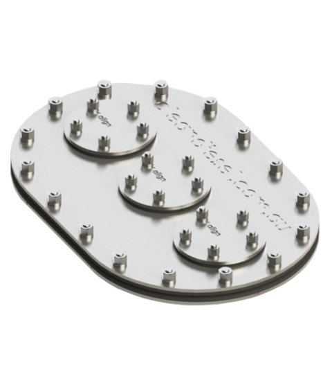 CDIHS150-3 diesel tank inspection hatch (tank access port) 150 series ...